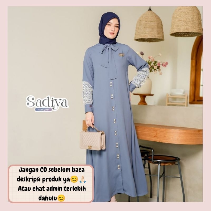 Jual Sadiya abaya by Silvi collection OPEN PRE ORDER (READY Agustus ...