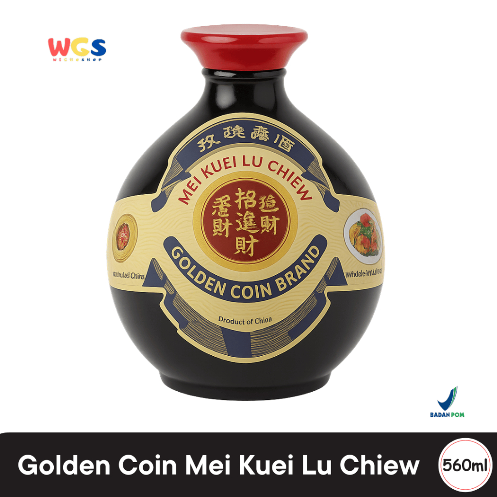 Jual Golden Coin Mei Kuei Lu Chiew 560ml - Angciu Masak Aroma Mawar ...
