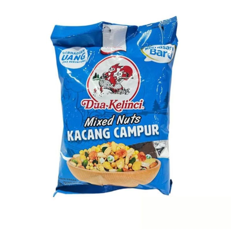 Jual kacang campur dua kelinci 60gr/mix nut duakelinci | Shopee Indonesia