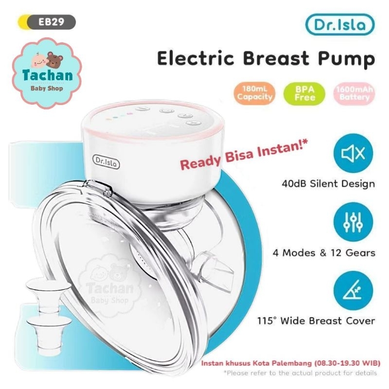 Jual Dr.Isla EB-29 Pompa ASI Handsfree tanpa Kabel / Pompa ASI dr.isla ...