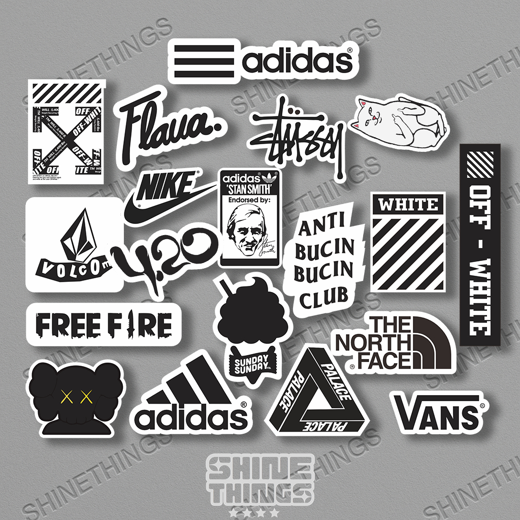 Jual sticker BRAND 1 pack case hp brand hypebeast | Shopee Indonesia