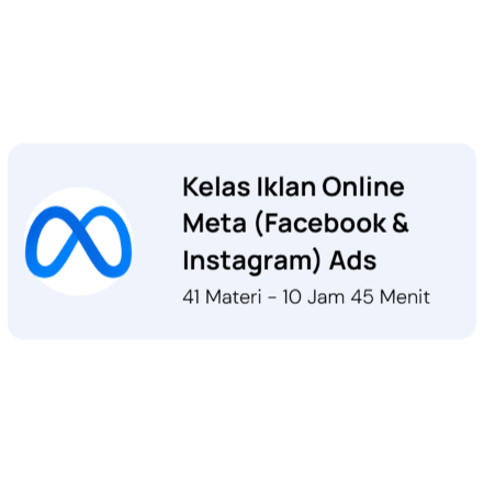 Jual Kelas Digital - Belajar Cepat Tepat Iklan Meta Ads dan Instagram | Shopee Indonesia