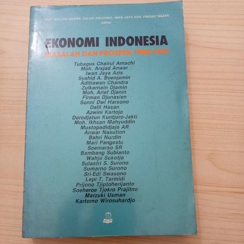 Jual BUKU EKONOMI INDONESIA OLEH MOH ARSJAD ANWAR SRI EDI SWASONO IWAN ...