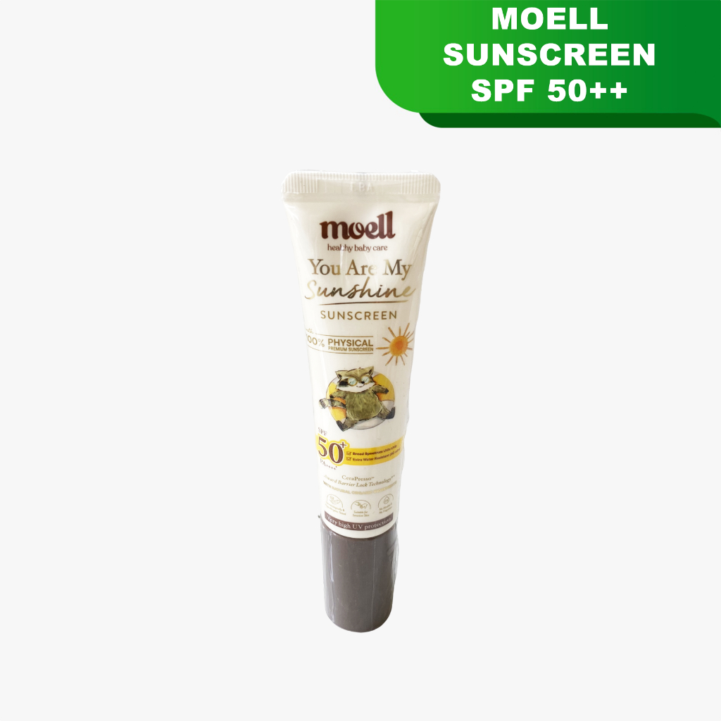 Jual MOELL PHYSICAL SUNSCREEN ANAK & BAYI SPF 50+ (PA++++) 30 gr READY ...