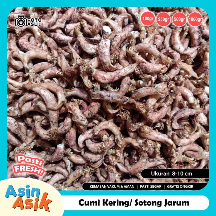 Jual Cumi Kering Sotong Jarum Lancip Premium Kualitas Super Bagus ...