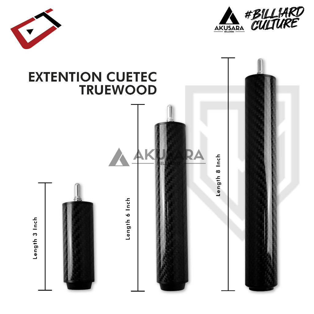 Jual Extension Cue For Cuetec Truewood Extension Stik Billiard | Shopee ...