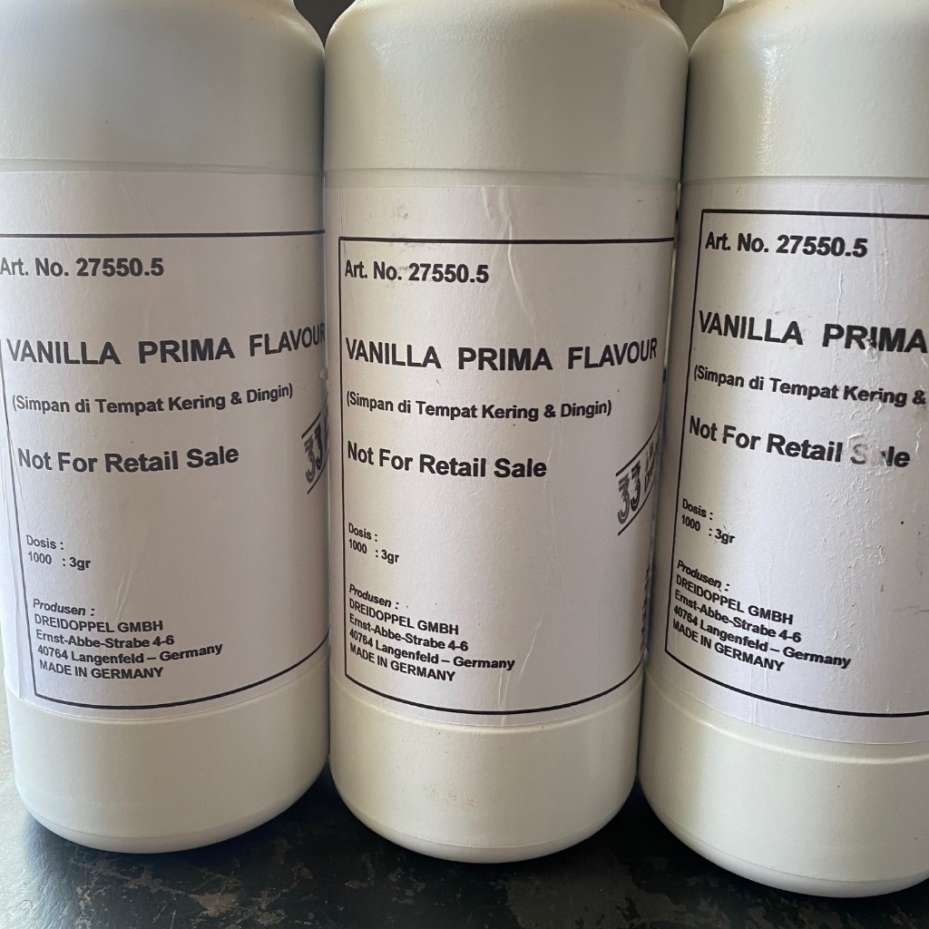 Jual Dreidoppel Vanilla Prima Flavour 50 ML / Vanilla Essence / Vanilla ...