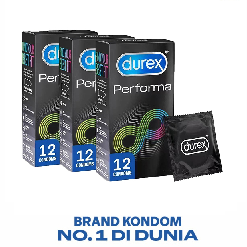 Jual Durex Aman Extra Tahan Lama Pria Durex Performa 12s*3 | Shopee ...