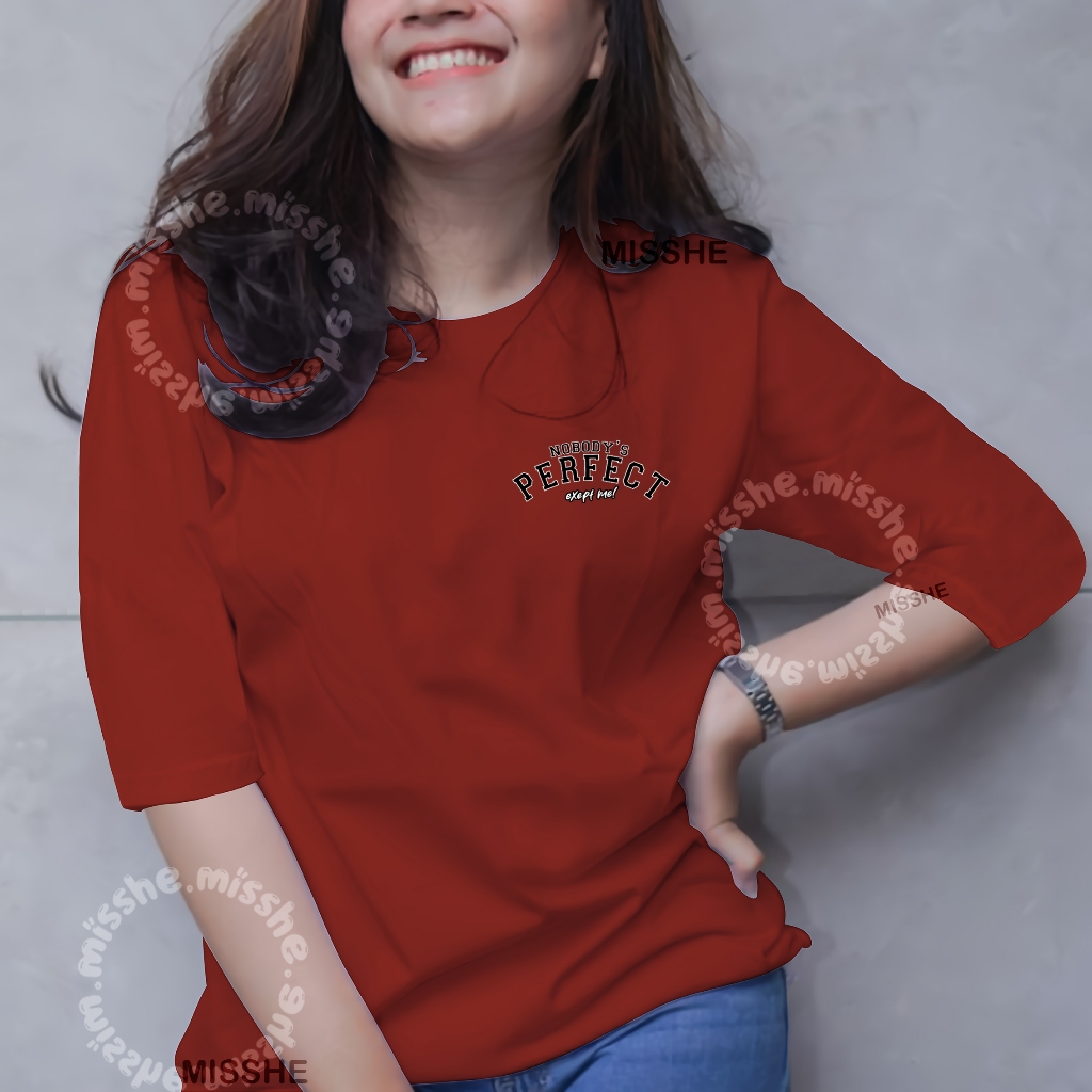 Jual COD ID - Tshirt Raglan 3/4 Motif DTF Perfect Kantong / Kaos Katun ...