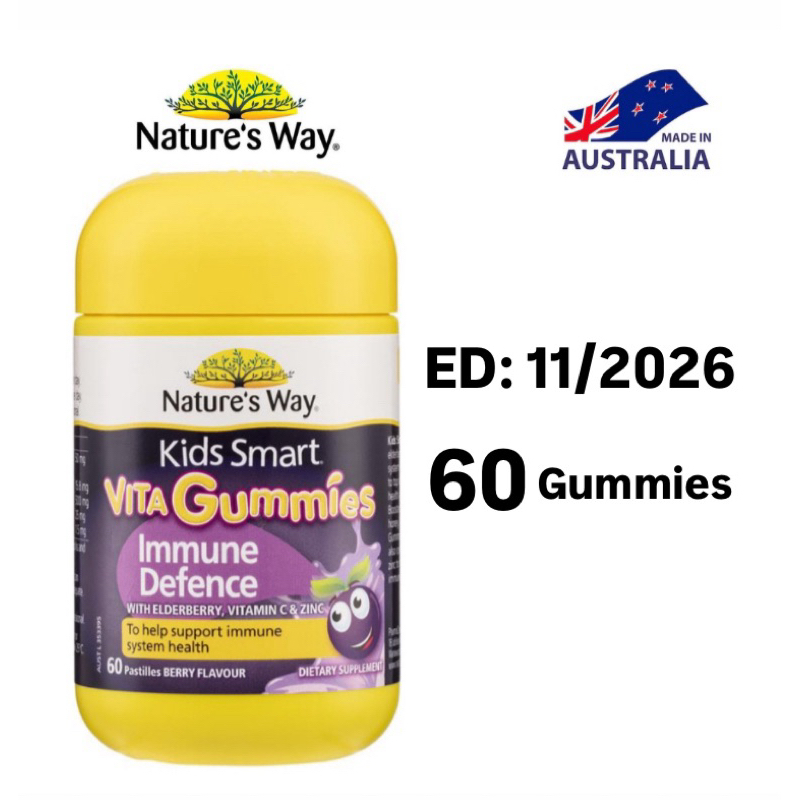 Jual Nature's Way Kids Smart Vita Gummies Immune Defence 60 Gummies ...