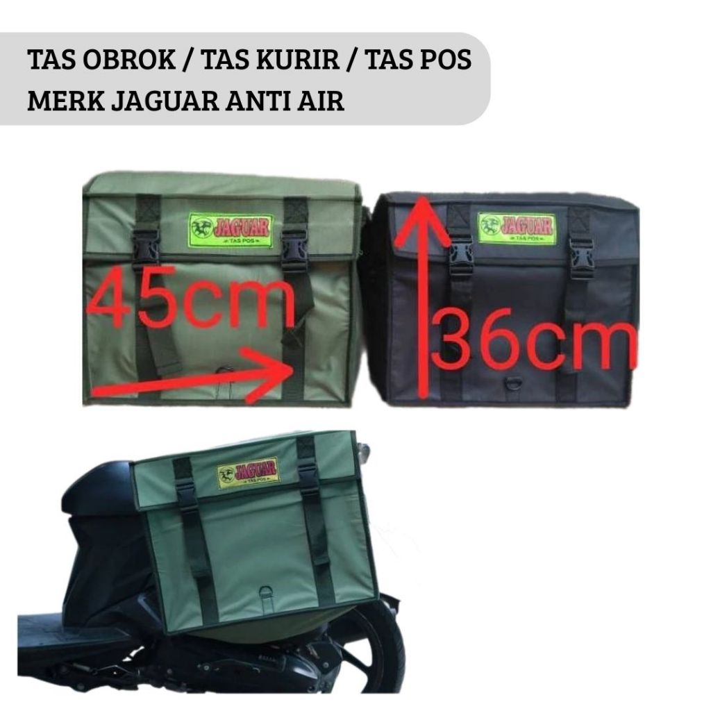 Jual Tas Obrok / Tas Kurir / Tas Pos Jaguar Tebal Anti Air Ronjot ...