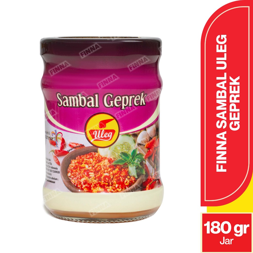 Jual Finna Sambal Uleg Geprek (Jar) | Shopee Indonesia