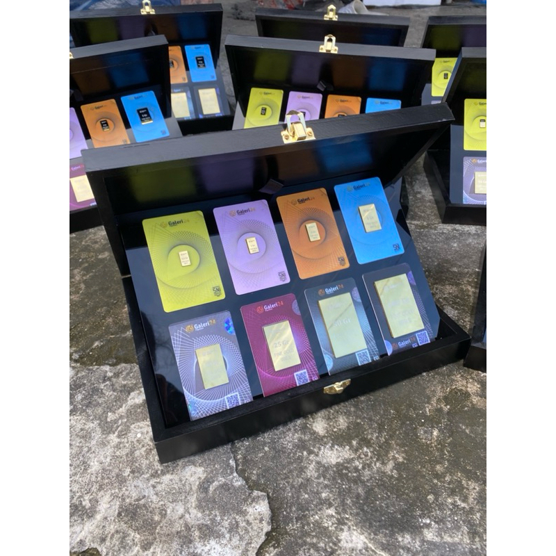 Jual replika logam mulia galeri Pengadaian plus box Exclusif | Shopee ...