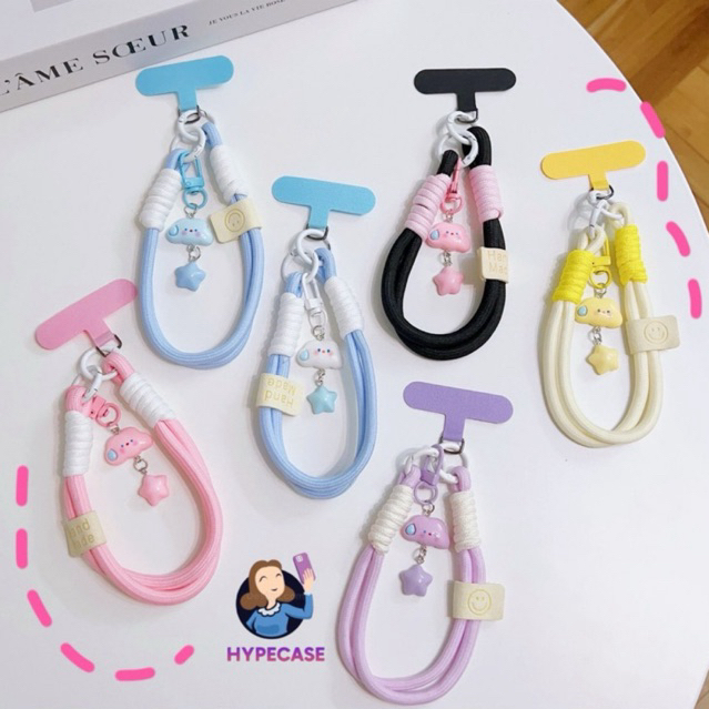 Jual Tali HP Lanyard Universal Bisa Cross-Tangan Motif Bintang Awan ...