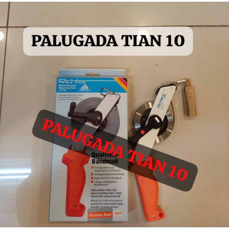 Jual Sounding Tape Richter 10M / Meteran Minyak 10 meter Richter ...