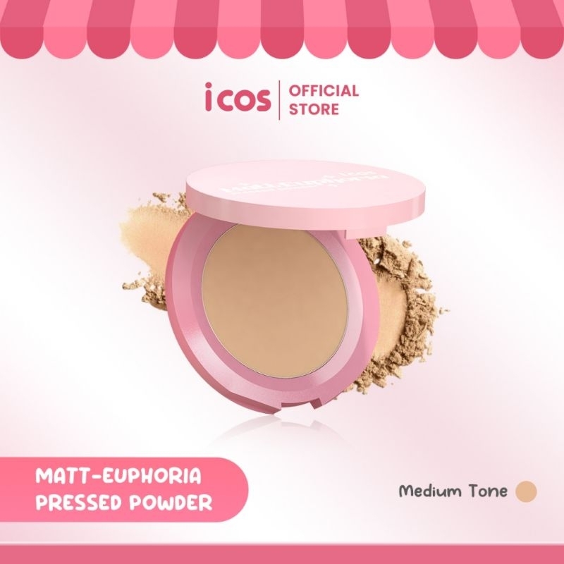 Jual ICOS MATT-EUPHORIA PRESSED POWDER ~ ORIGINAL 100% | Shopee Indonesia