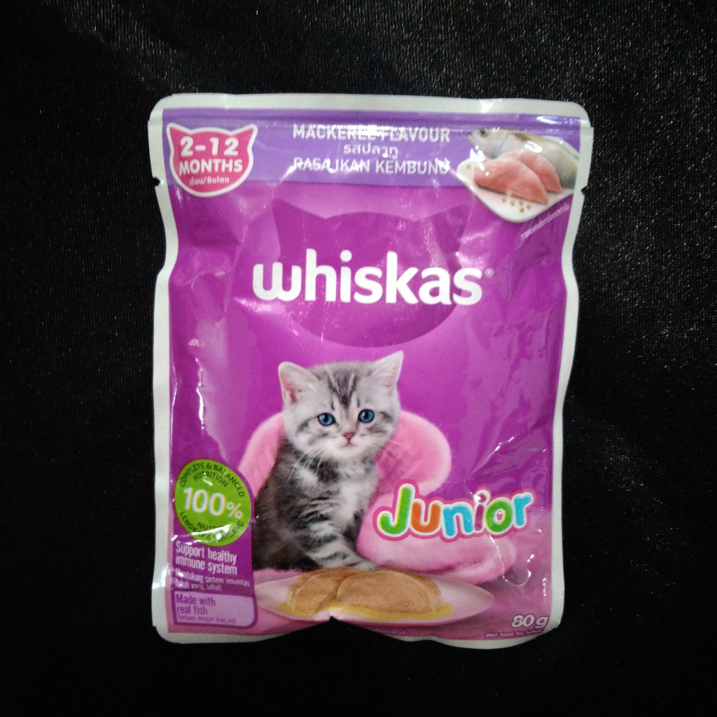 Jual Whiskas Pouch Junior 80gr | Shopee Indonesia