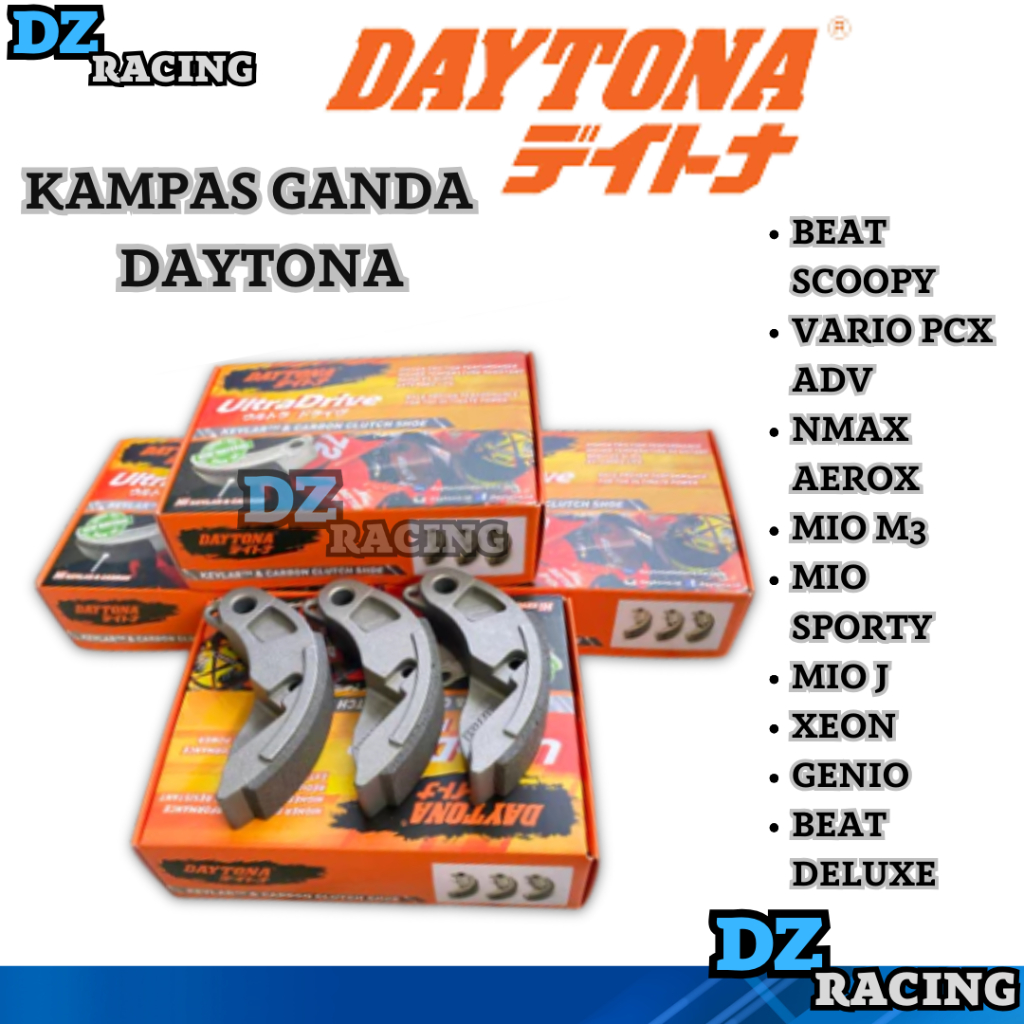 Jual Kampas Ganda Daytona Racing Vario Nmax Pcx Beat Deluxe Genio Scoopy Aerox Mio Karbu Mio J ...