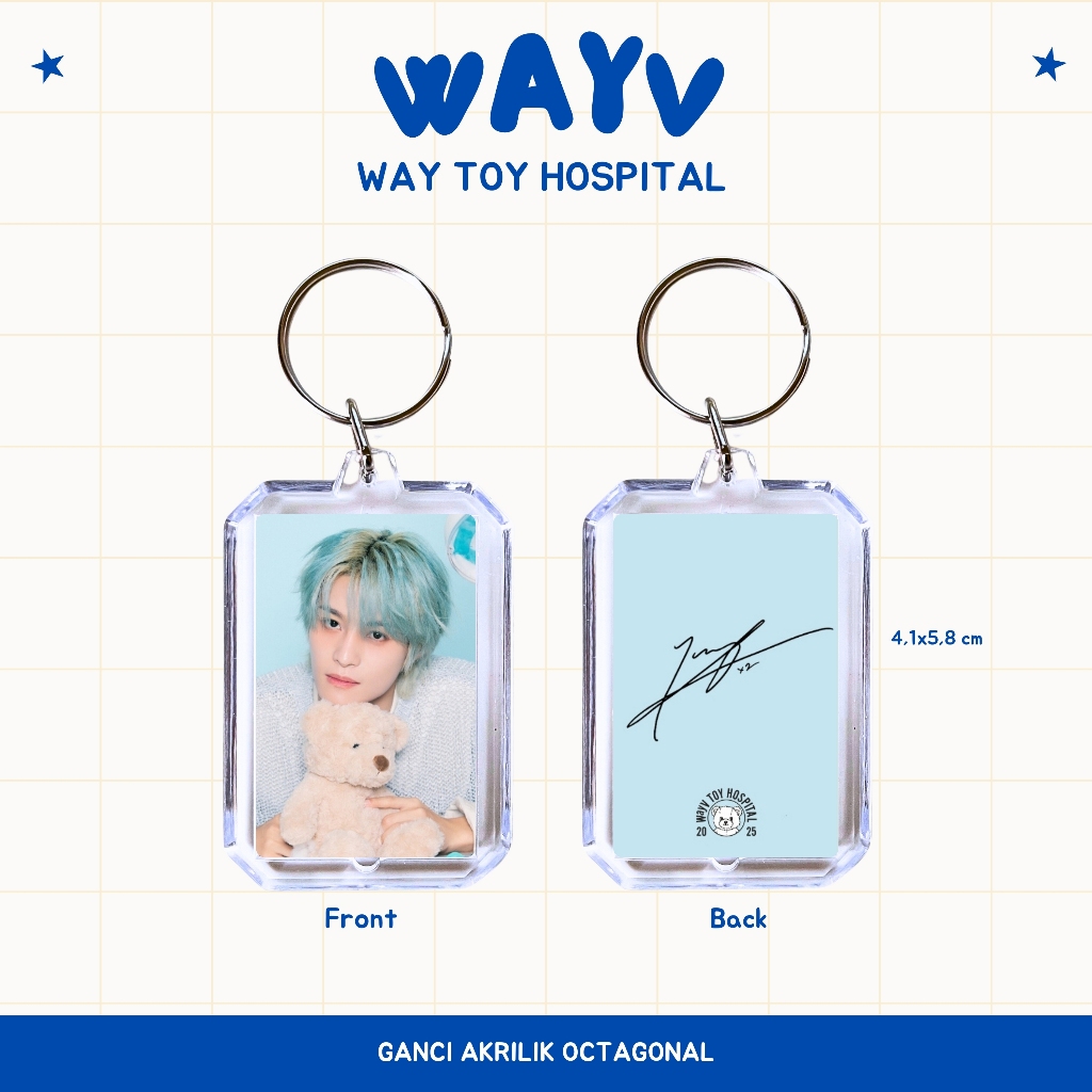 Jual GANCI AKRILIK WAYV WAY TOY HOSPITAL KEYCHAIN GANTUNGAN KUNCI ...