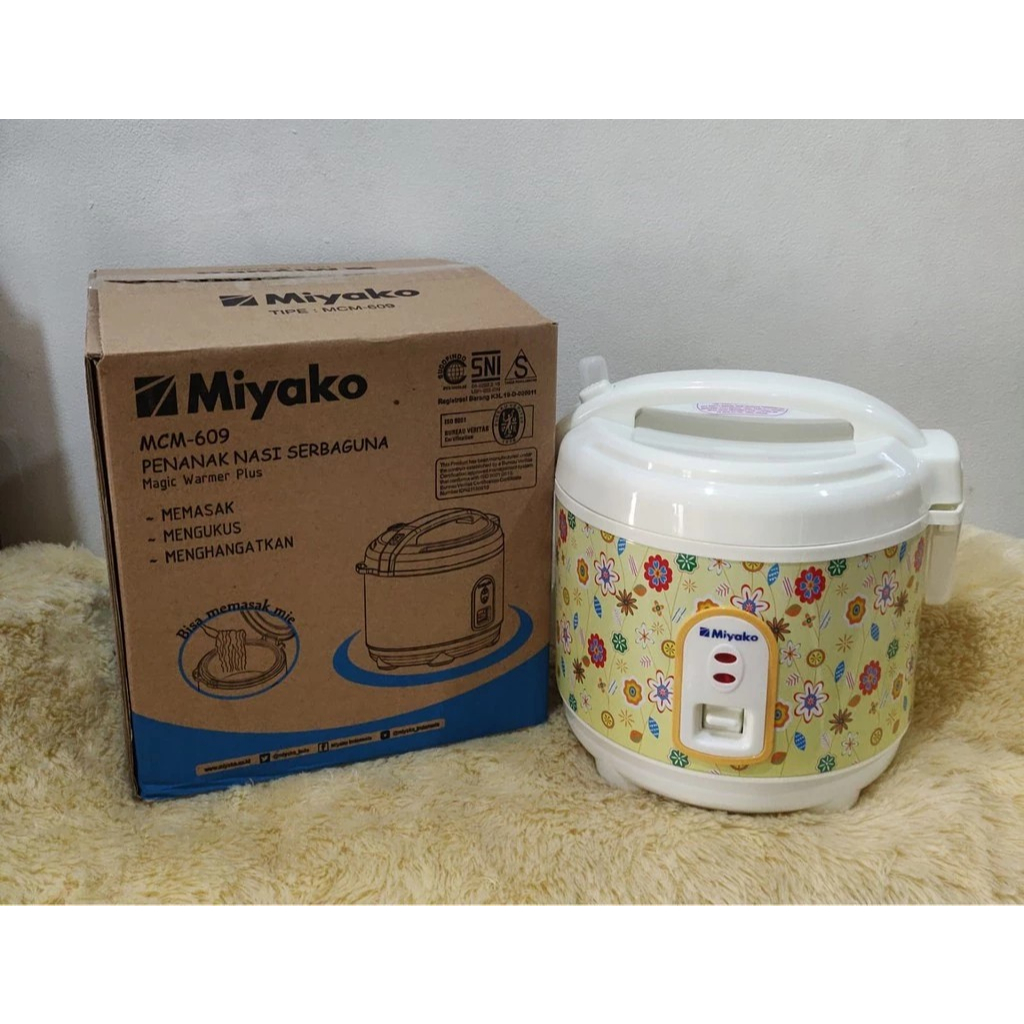 Jual MAGIC COM MIYAKO MCM609 rice cooker miyako kecil penanak nasi ...