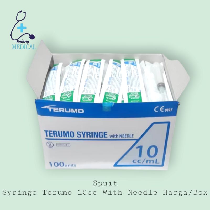 Jual Spuit Syringe Terumo 10cc With Needle Harga/Box | Shopee Indonesia