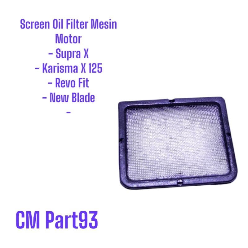 Jual Screen Oil Filter Filter Oli Mesin Motor Honda Supra X Karisma X ...