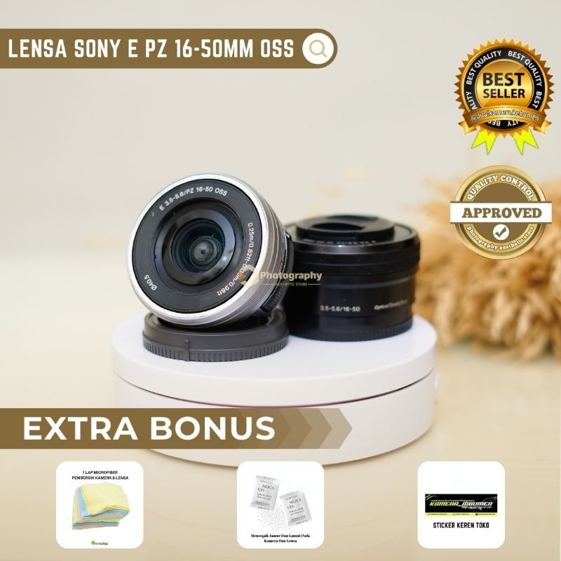 Jual Lensa Sony E PZ 16-50mm f3.5-5.6 OSS Lens A5000 A5100 A6000 A6100 ...