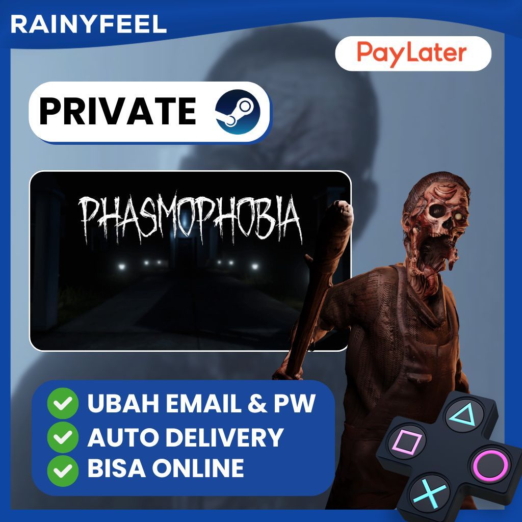 Jual [BONUS STEAM KEY] Phasmophobia (Sharing With Tomb Raider & Superhot VR) / AUTO DELIVERY ...
