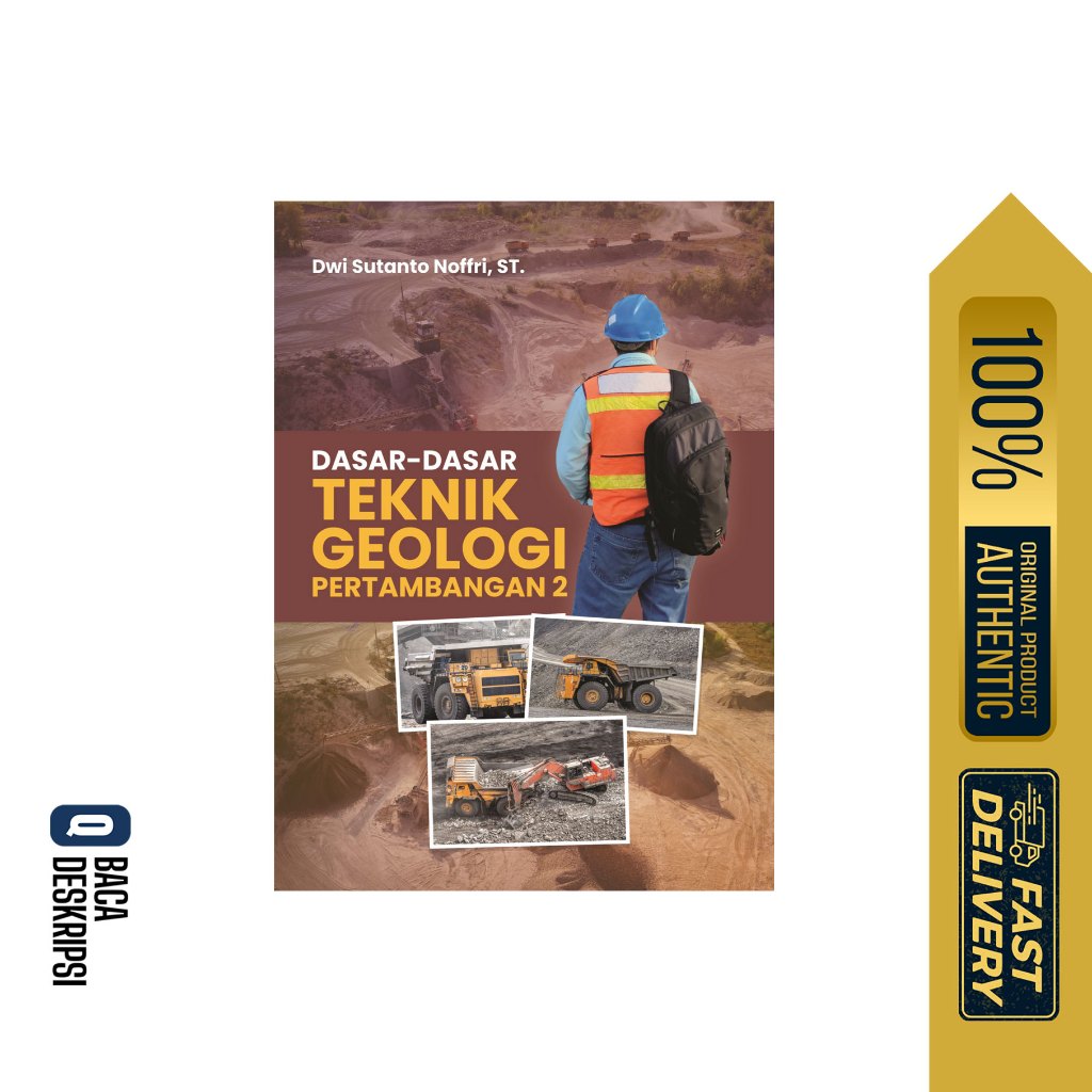 Jual Buku Dasar-Dasar Teknik Geologi Pertambangan 2 By Dwi Sutanto Noffri, ST. (A4171) | Shopee ...