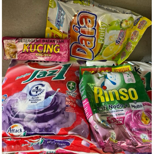 Jual Berbagai Detergent Deterjen Sabun Bubuk | Shopee Indonesia