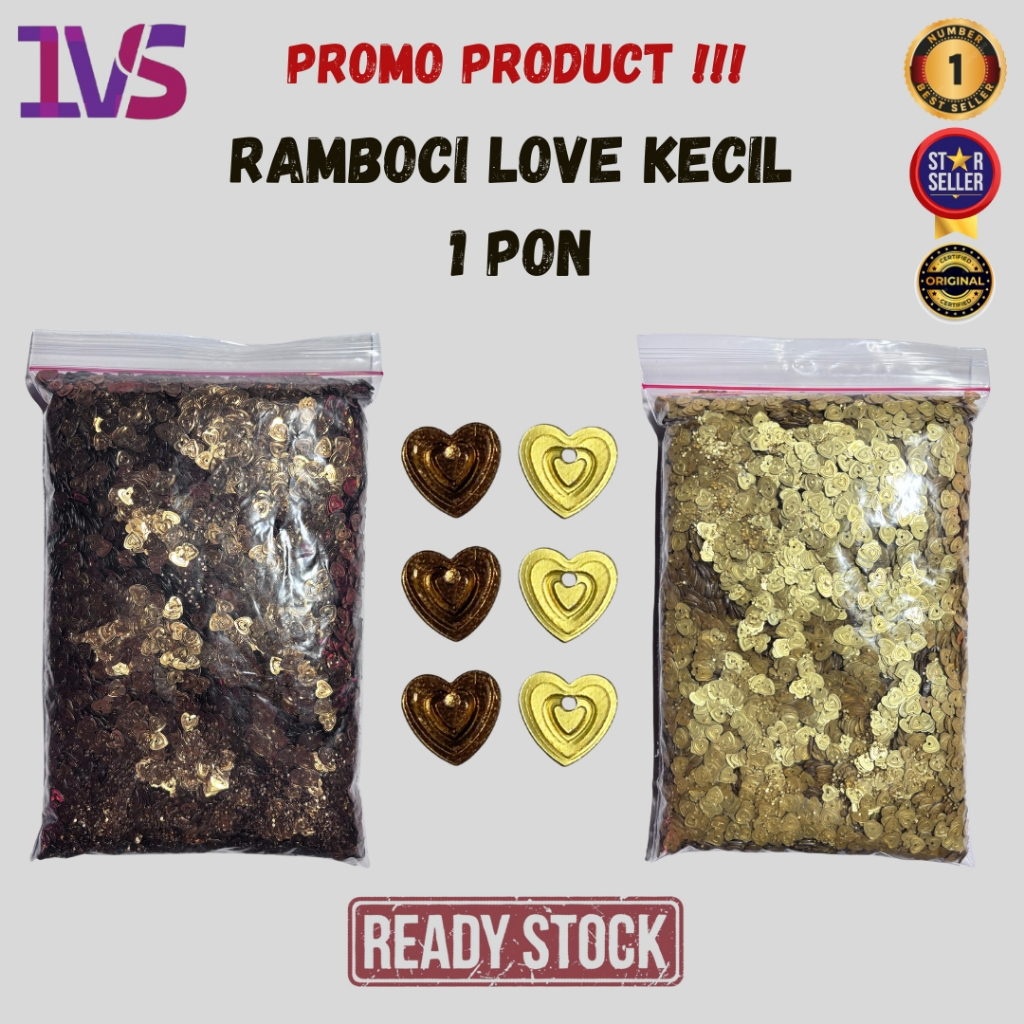 Jual Ramboci Love Kecil 1 Pon SN BRAND Premium Product | Shopee Indonesia