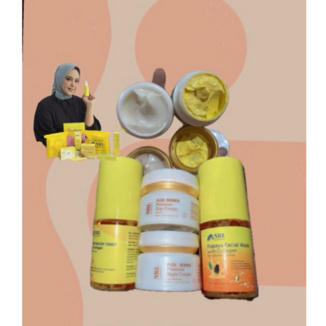 Jual SKINCARE NRL KEMASAN BARU PAKET PREMIUM PAKET EKONOMIS ASLI 100% ...