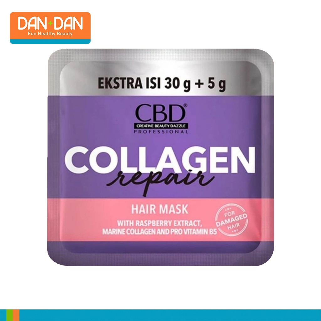 Jual Cbd Hair Mask Collagen Repair 35G (446514) | Shopee Indonesia