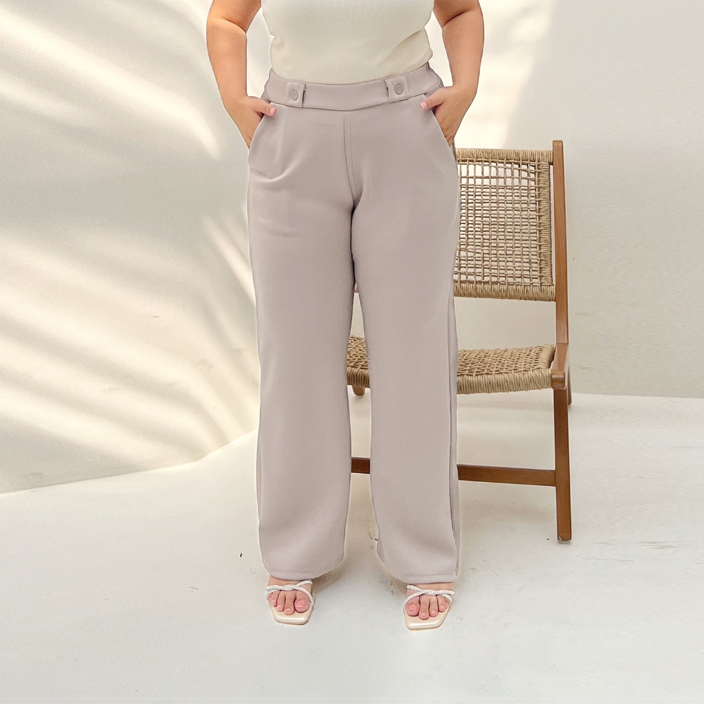 Jual Bigissimo - Luke Pants | Celana Wanita Kerja Kantor Big Size Jumbo ...