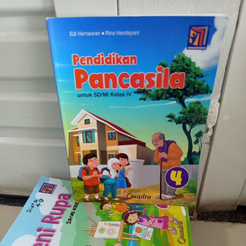 Jual buku pendidikan Pancasila kelas 4 Edi Hermawan Rina Handayani ...