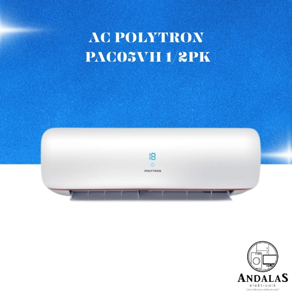 Jual AC POLYTRON 1/2 PK NEW R32 NEUVA DELUXE2 PAC-05VH / AC POLYTRON ...