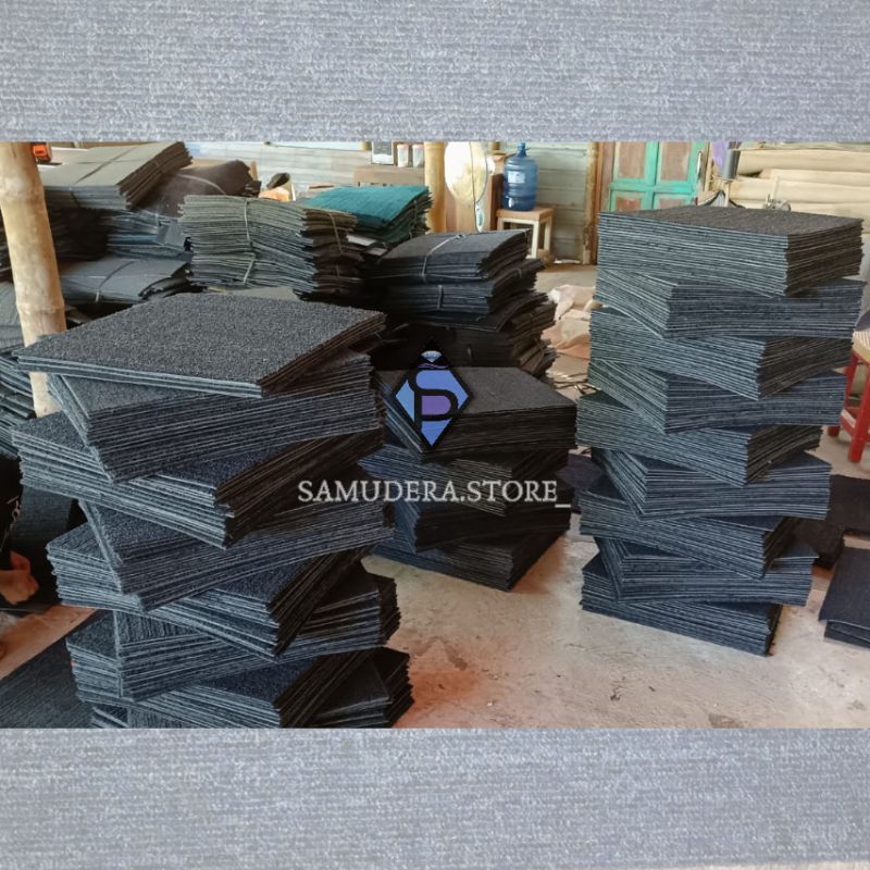 Jual KARPET TILE || UK LEBAR 25CM-50CM PANJANG 50CM || KARPET LANTAI ...