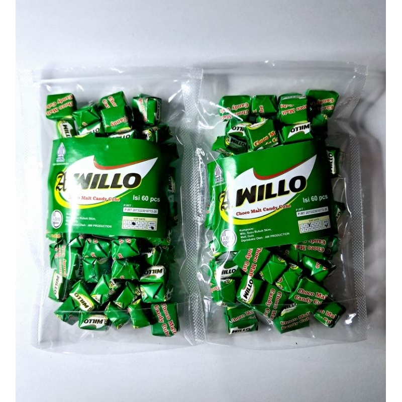 Jual 1 PACK PERMEN WILLO ISI 60 pcs | Shopee Indonesia