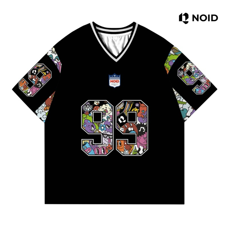 Jual [Bisa COD] ALINA 99 NOID NOIDENTITY Jersey Oversize Casual Unisex ...
