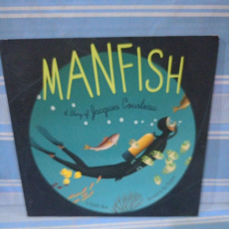 Jual Import : Manfish a story of jacques Cousteau by Jennifer Berne ...