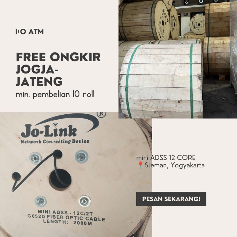Jual KABEL FO MINI ADSS 12C | Shopee Indonesia