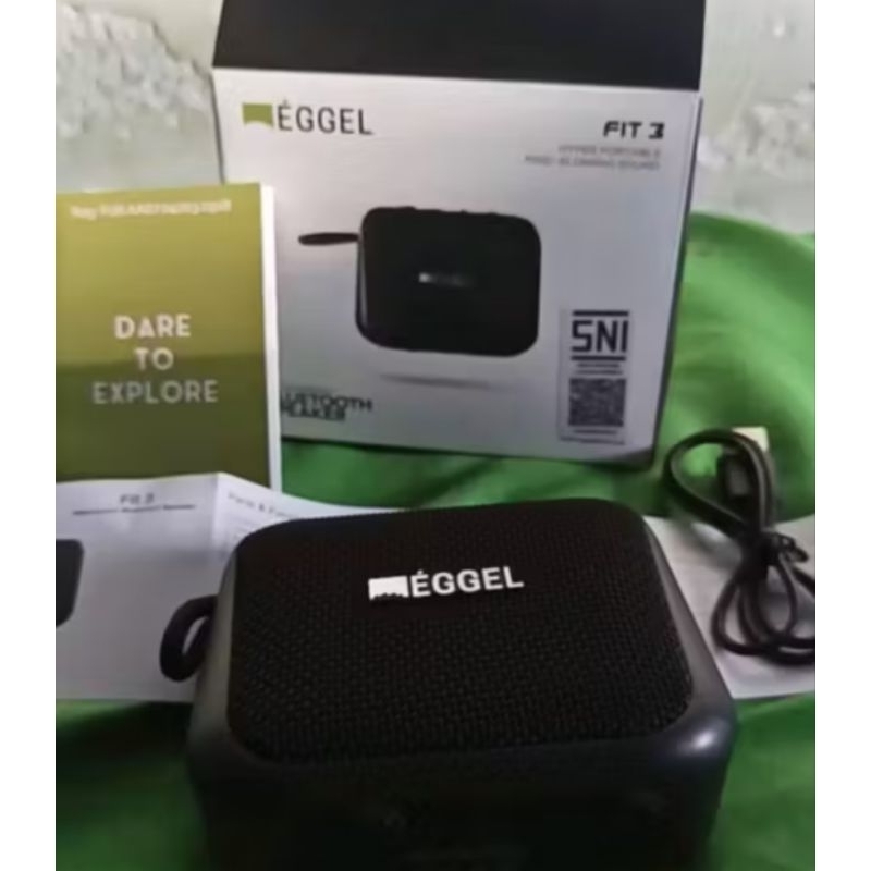 Jual Eggel Fit 3 New Generation Speaker Bluetooth Portable | Super Bazz ...