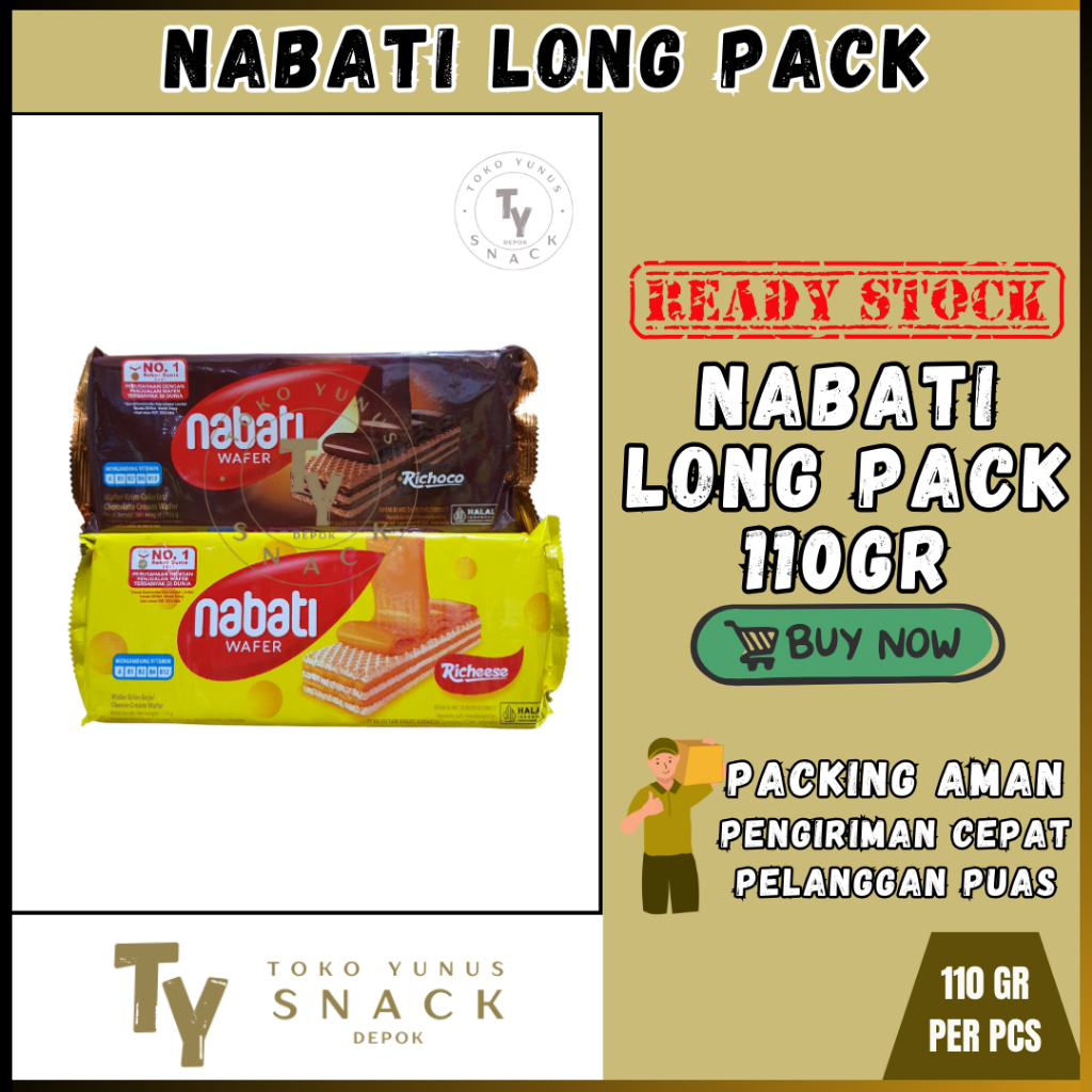 Jual NABATI WAFER LONG PACK 110GR | Shopee Indonesia