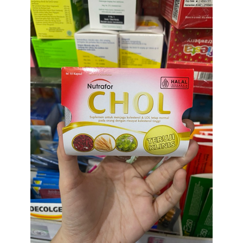 Jual Nutrafor chol isi 10 Kapsul | Shopee Indonesia