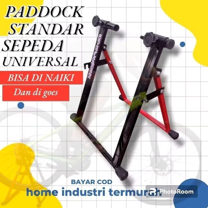 Jual Standar paddock sepeda universal Original Kuat Dinaiki dan Bisa ...