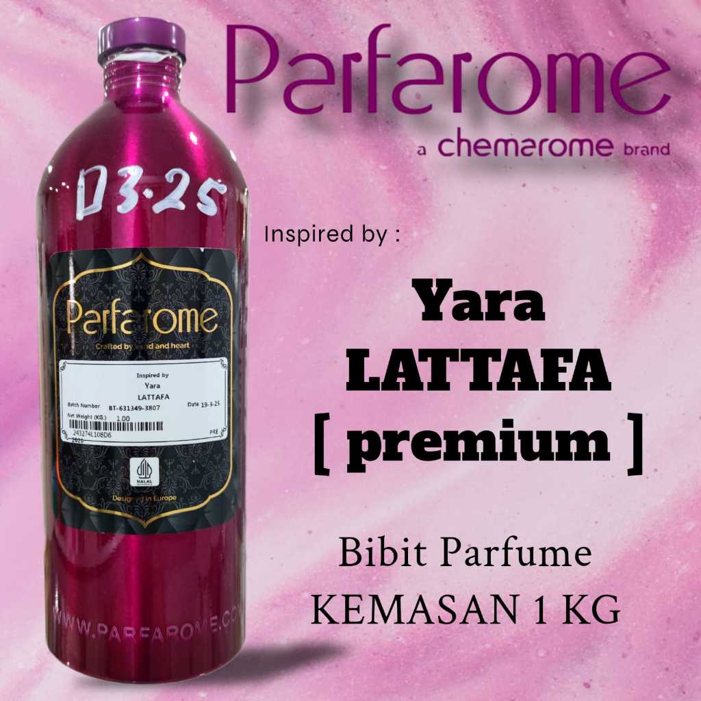 Jual Parfarome Premium - YARA LATTAFA | Bibit parfume murni segel ...