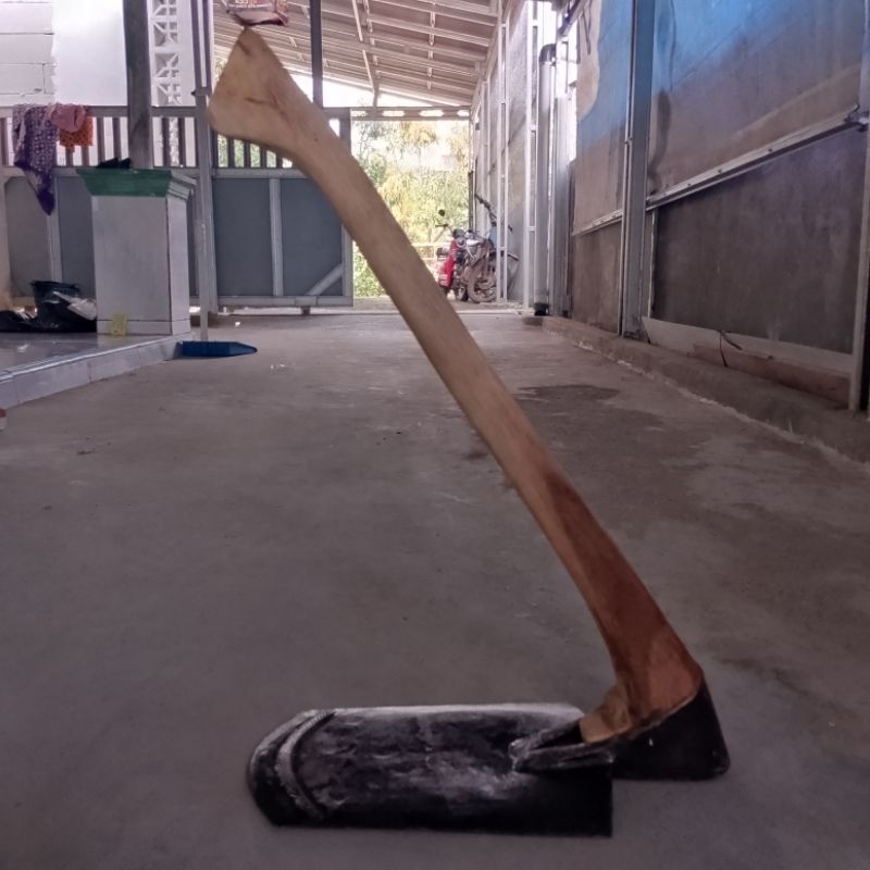 Jual cangkul pandai besi "KECUBUNG WULUNG" plus++ Doran 60cm 70cm ...