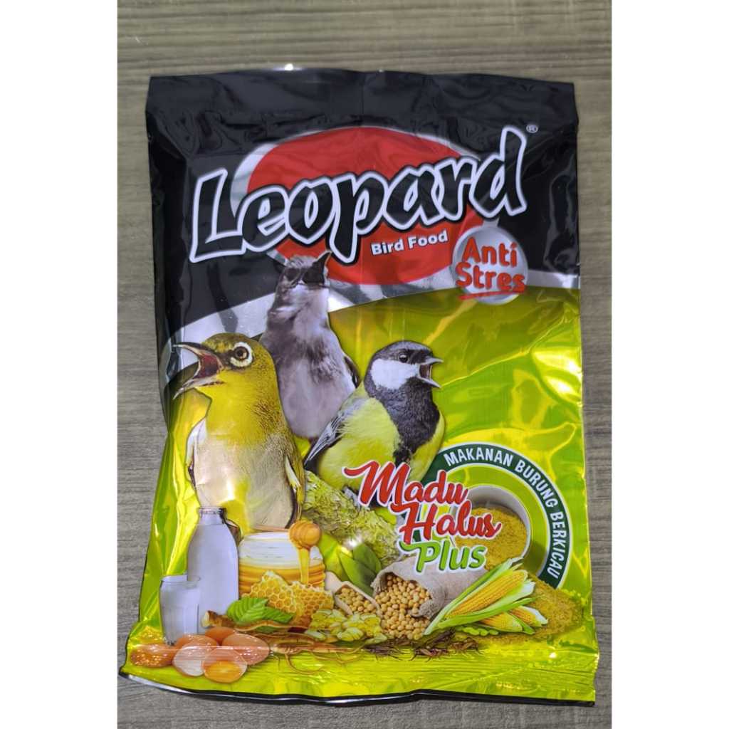 Jual Leopard Madu Halus Plus Pakan Makanan Voer Poor Pur Burung Kuning ...