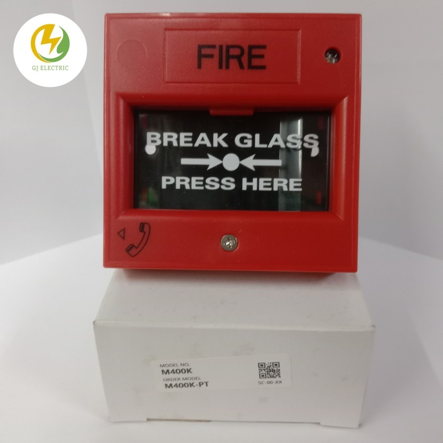 Jual System Sensor M400K Break Glass Manual Call Point | Shopee Indonesia
