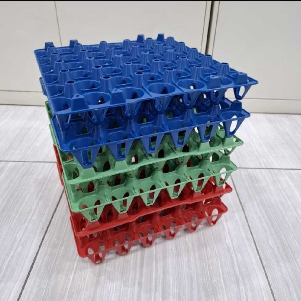 Jual Eggtray Plastik isi 30biji telur / Egg Tray / Tempat Telur / Wadah ...